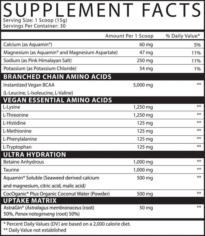 AMINO: VEGAN EAA's – Inspyr Nutrition