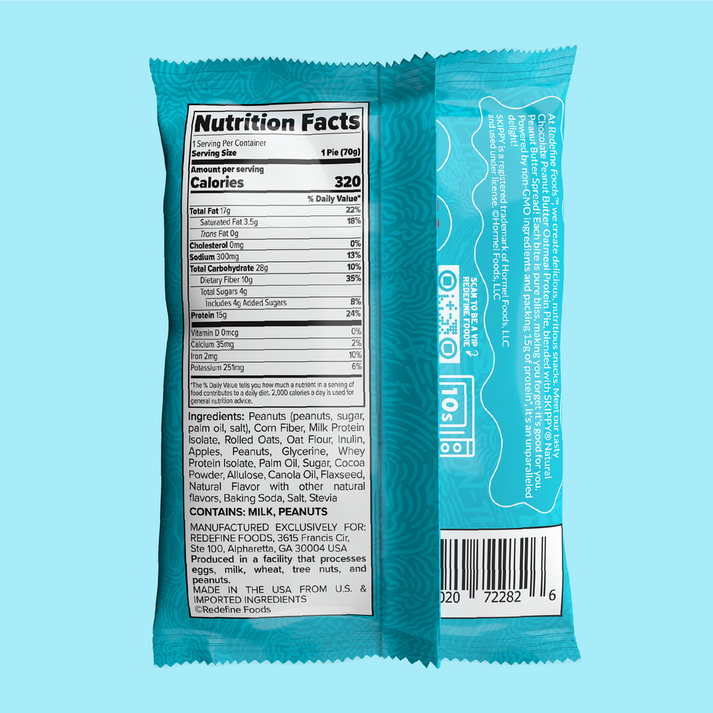 Oatmeal Protein Pie Skippy cream pie – Inspyr Nutrition