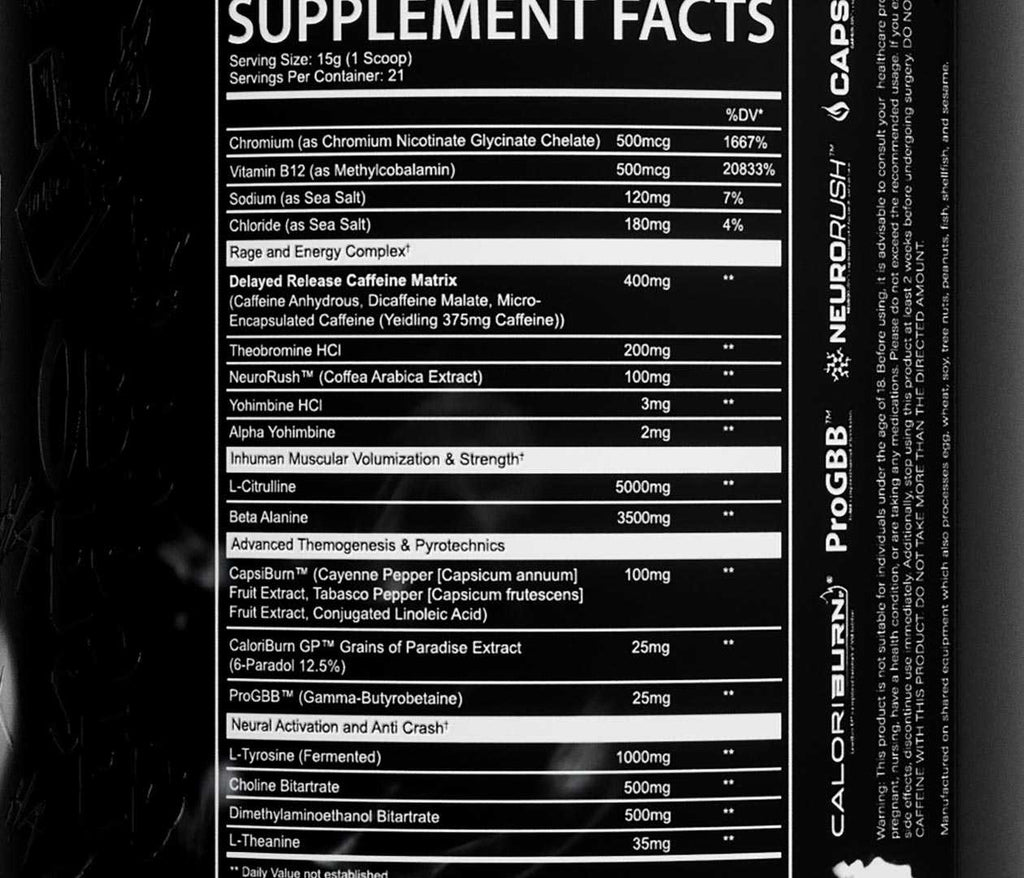 Inhuman Pyro – Inspyr Nutrition