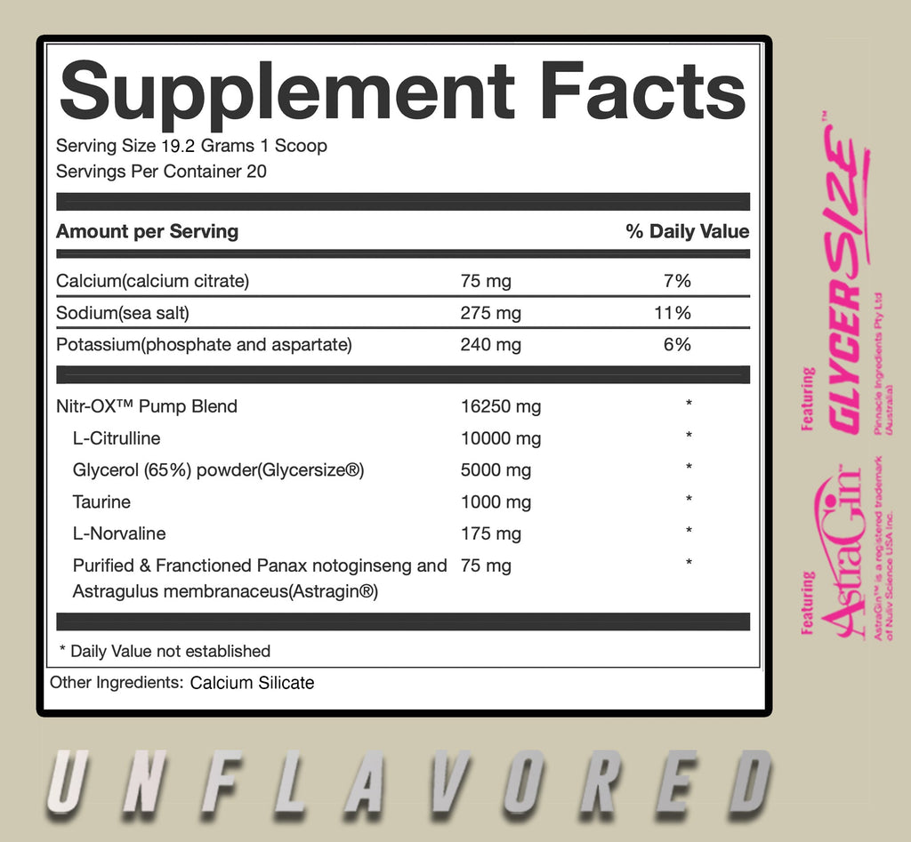 NITR-OX – Pump Formula Upgraded – Inspyr Nutrition