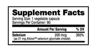 Selenium (200mcg) 90 Vegetable Capsules – Inspyr Nutrition